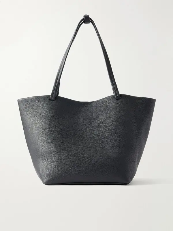 THE ROW Park 3 Medium Textured-leather Tote