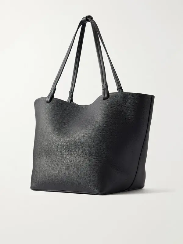 THE ROW Park 3 Medium Textured-leather Tote
