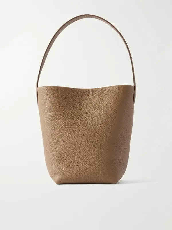 THE ROW N/s Park Small Textured-leather Tote