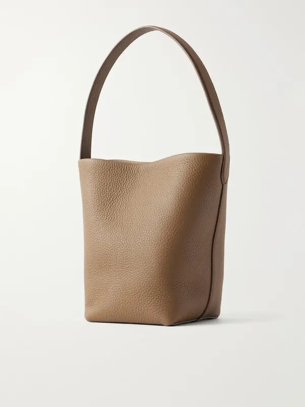 THE ROW N/s Park Small Textured-leather Tote