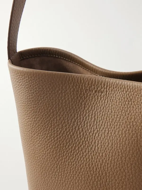 THE ROW N/s Park Small Textured-leather Tote