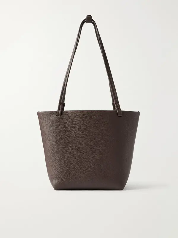 THE ROW Park Medium Textured-leather Tote