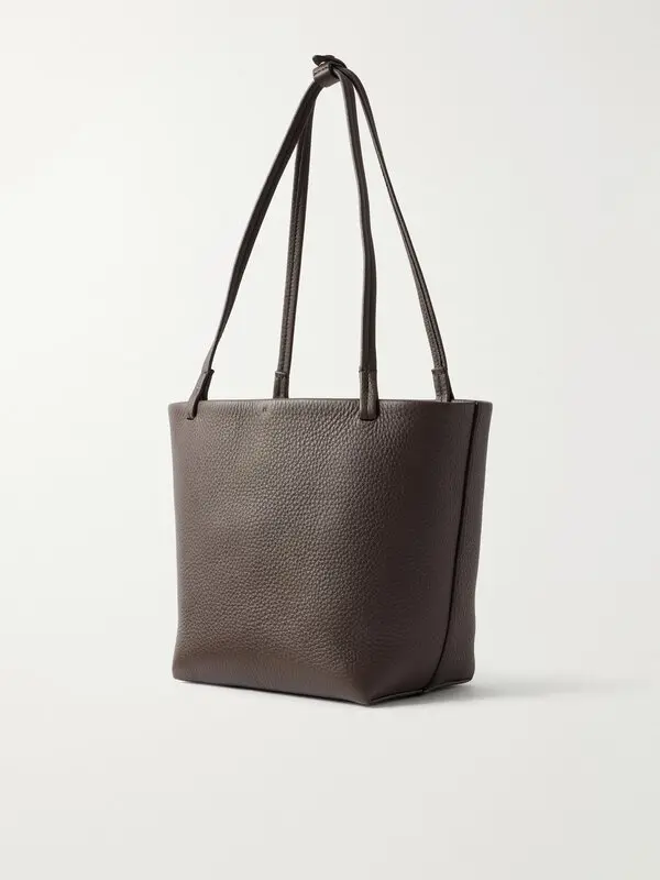 THE ROW Park Medium Textured-leather Tote