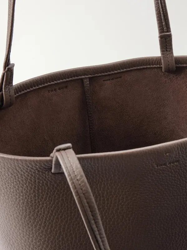 THE ROW Park Medium Textured-leather Tote