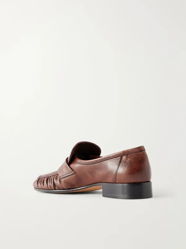 THE ROW Soft Leather Loafers