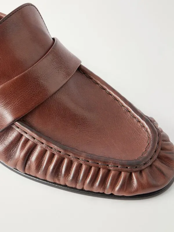 THE ROW Soft Leather Loafers