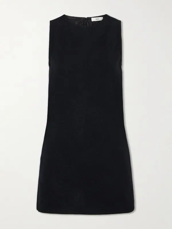 RIER Wool-fleece Mini Dress