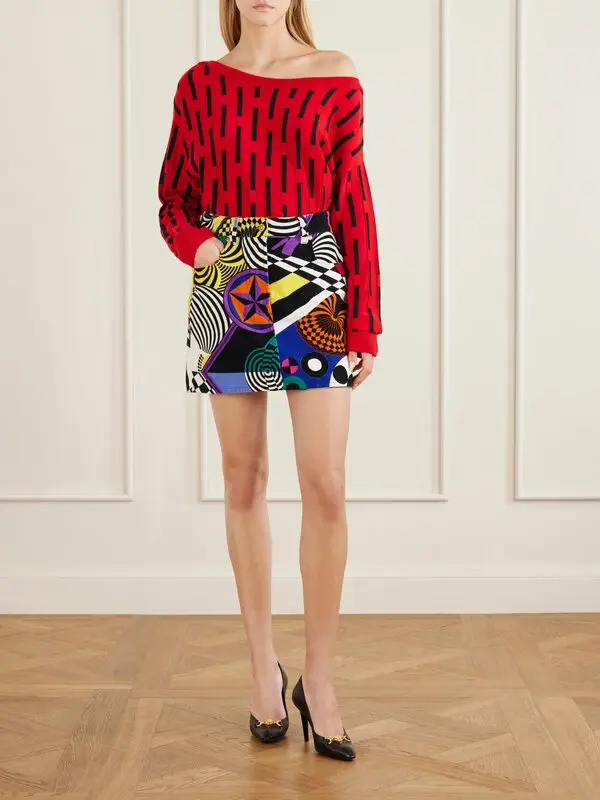 Versace Knitted Wool Sweater