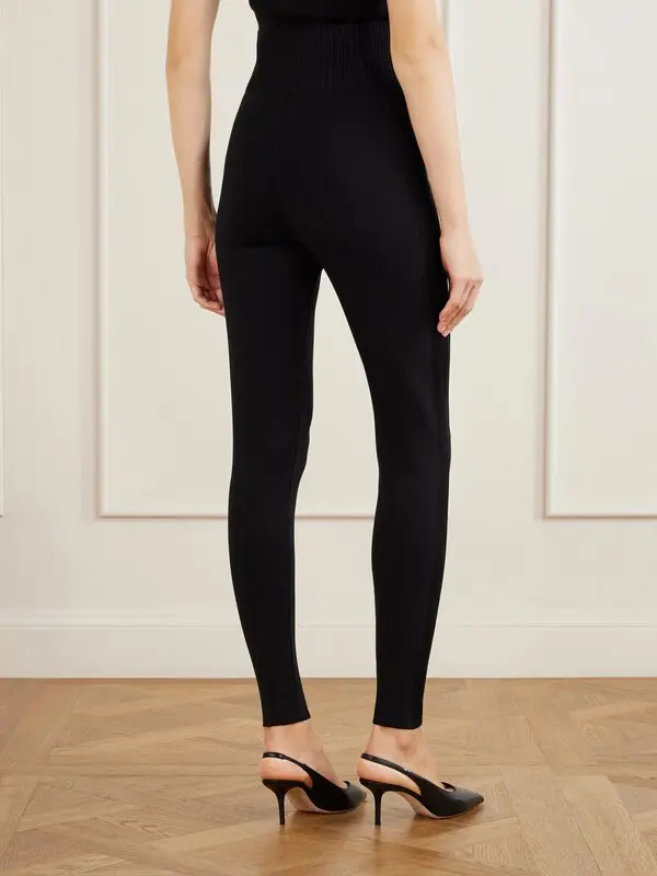 LANVIN Stretch-knit Leggings