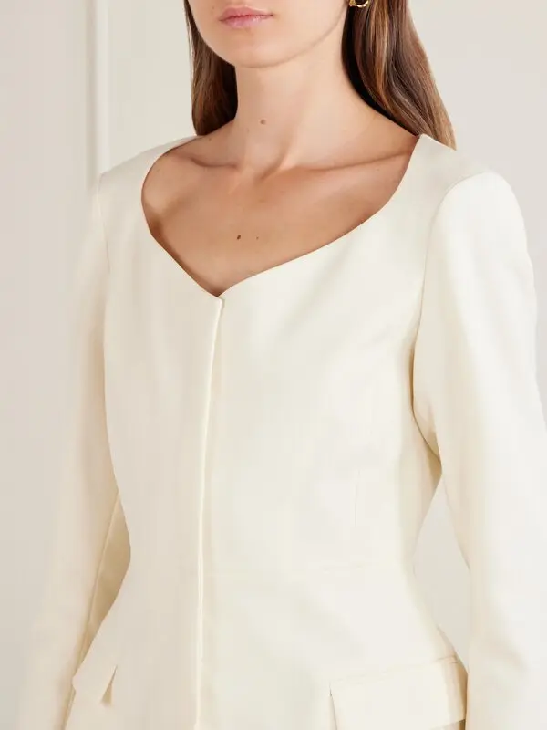 LIBEROWE Charlotte' Wool-crepe Blouse