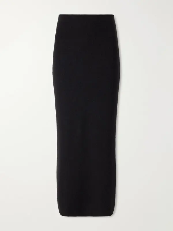 THE ROW Perna Cashmere Midi Skirt