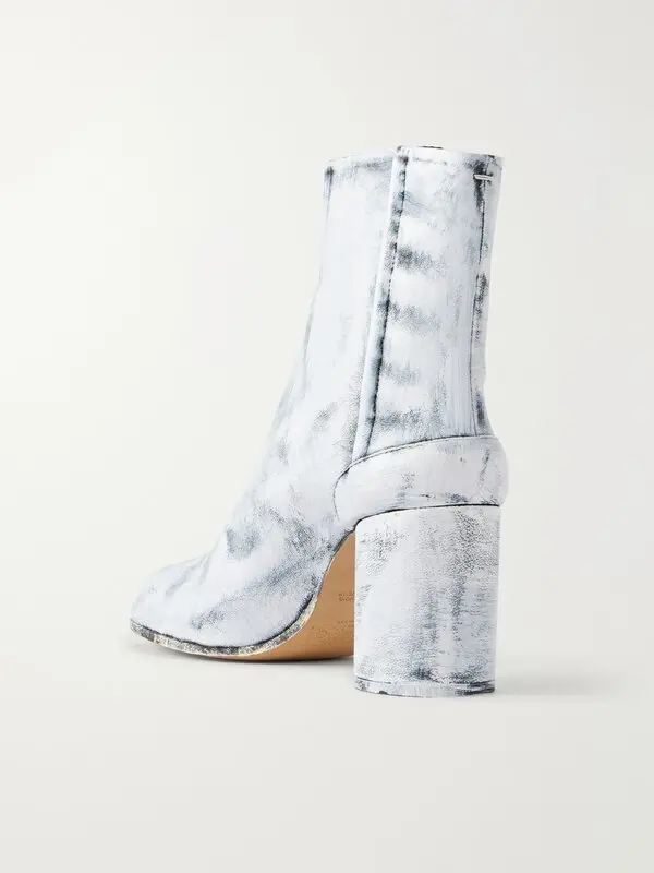 MAISON MARGIELA Tabi Split-toe Leather Ankle Boots