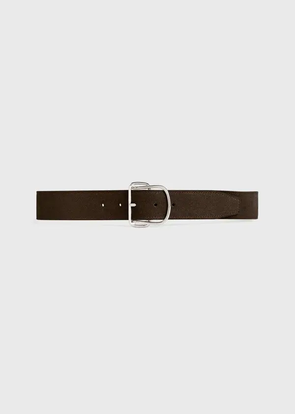 TOTEME Swirl Suede Belt