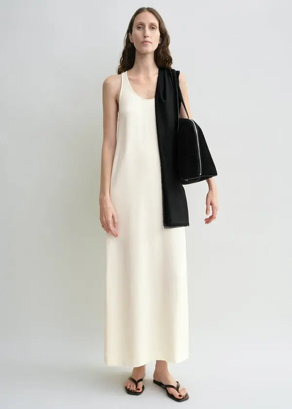TOTEME Scoop-neck Sablé Dress