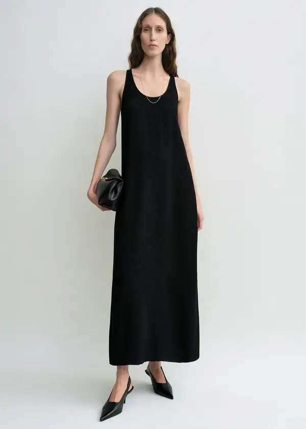TOTEME Scoop-neck Sablé Dress