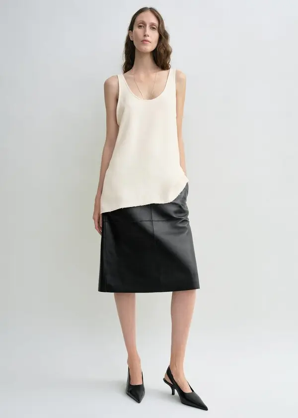 TOTEME Sablé Tank - Macadamia