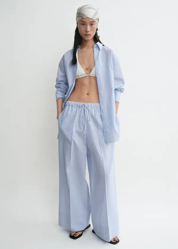 TOTEME Wide Summer Trousers