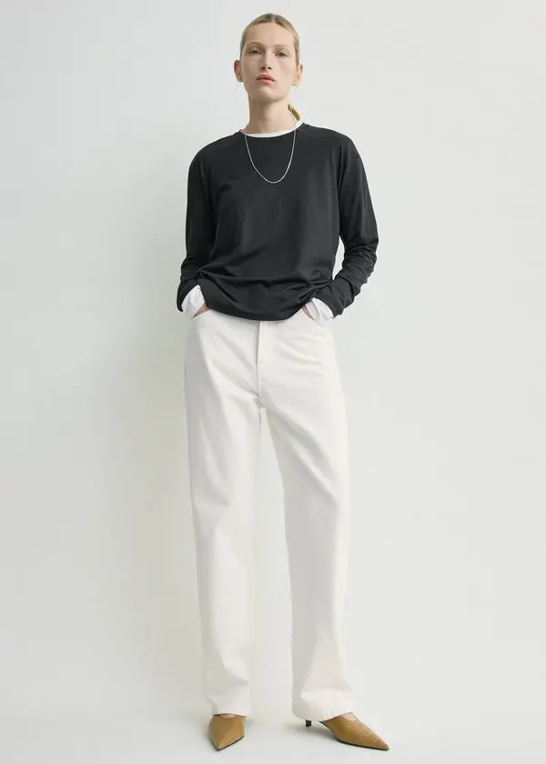 TOTEME Classic Long-sleeve Tee