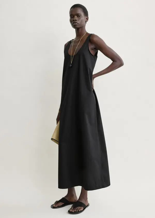 TOTEME Scoop Poplin Dress