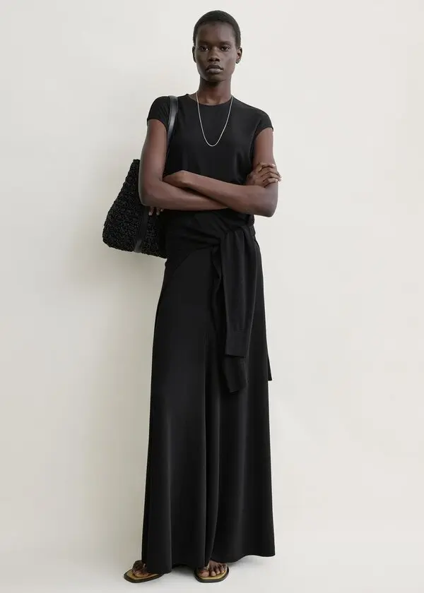 TOTEME Flared Jersey Skirt