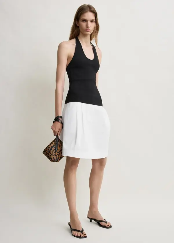 TOTEME Compact Knit Halter Top