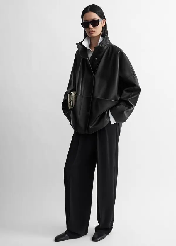 TOTEME Nappa Parachute Jacket - Black