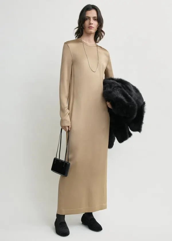 TOTEME Long Satin Dress