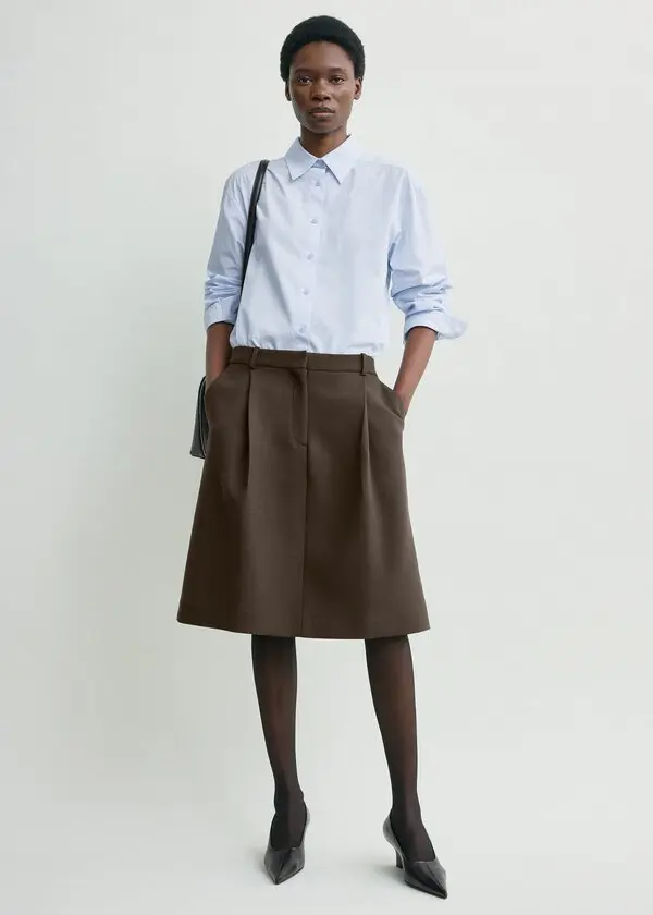 TOTEME Tailored Pleat Skirt