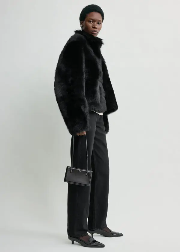TOTEME Silky Shearling Jacket