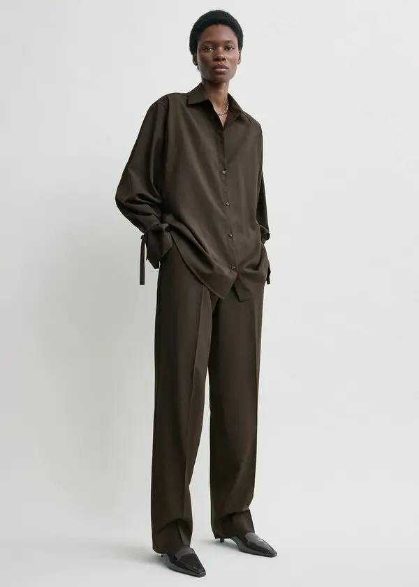 TOTEME Tie-cuff Shirt