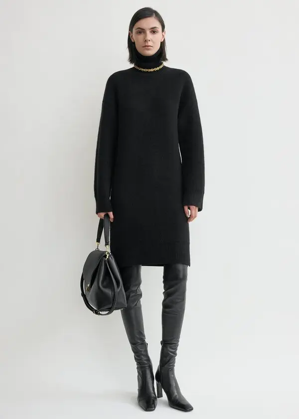 TOTEME Broad Turtleneck Dress