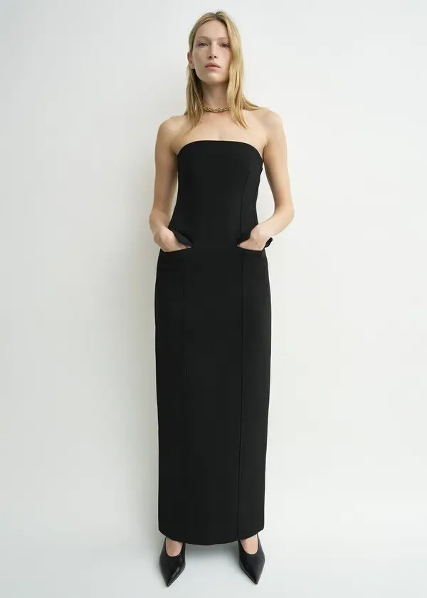 TOTEME Strapless Pocket Dress