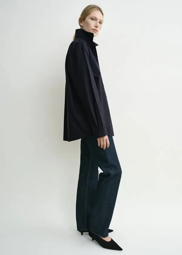 TOTEME Classic Tumbled Cotton Shirt