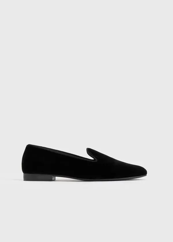 TOTEME Velvet Loafers