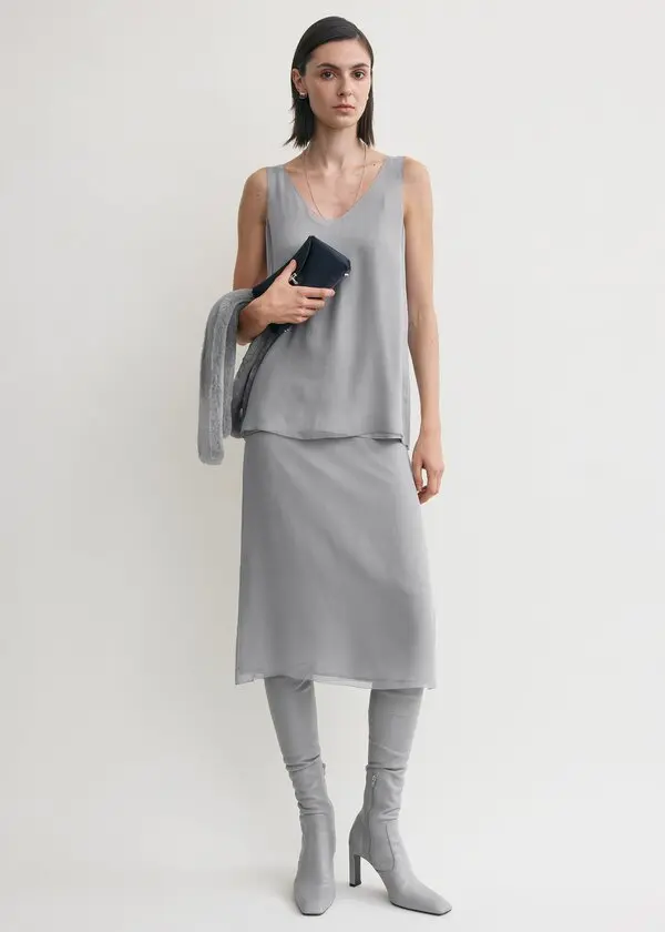 TOTEME Chiffon Slip Top