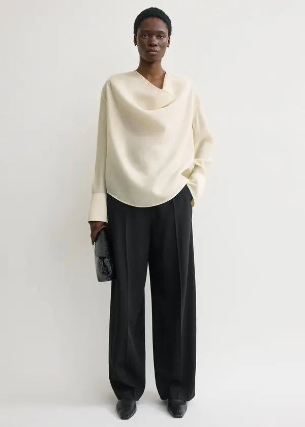 TOTEME Cowl Blouse
