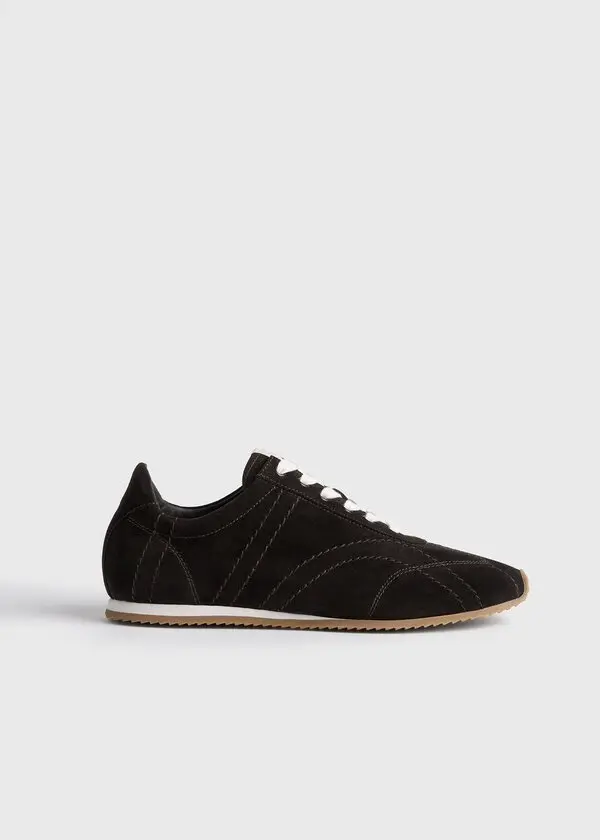 TOTEME Flex Suede Sneakers
