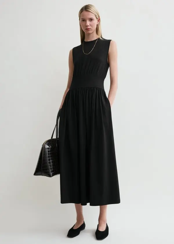 TOTEME Sleeveless Cotton Tee Dress