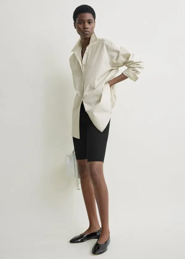 TOTEME Capri Knit Shorts