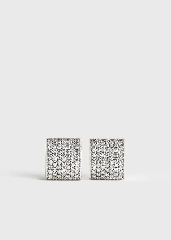 TOTEME Signature Pavé Hoops