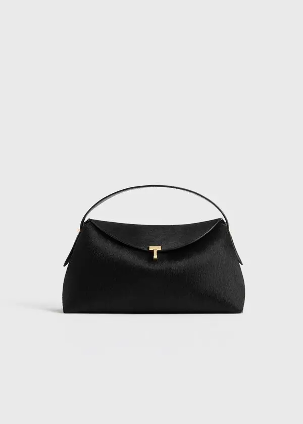TOTEME T-lock Pony Hair Top Handle