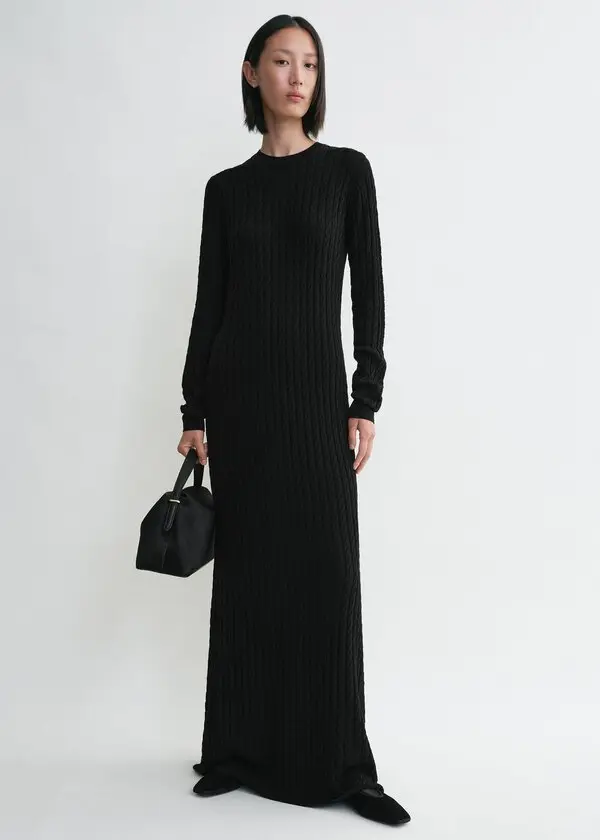TOTEME Cable Knit Dress