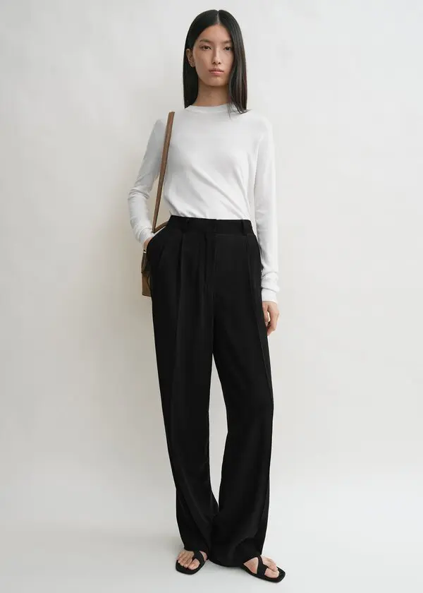 TOTEME Double-pleat Summer Trousers