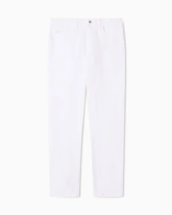 Armani Exchange Slim-fit Stretch Denim Jeans - White