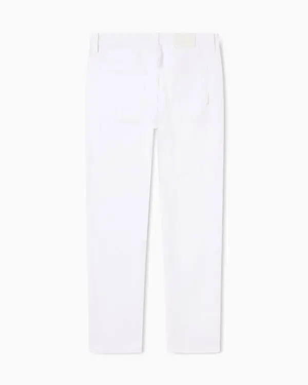 Armani Exchange Slim-fit Stretch Denim Jeans - White