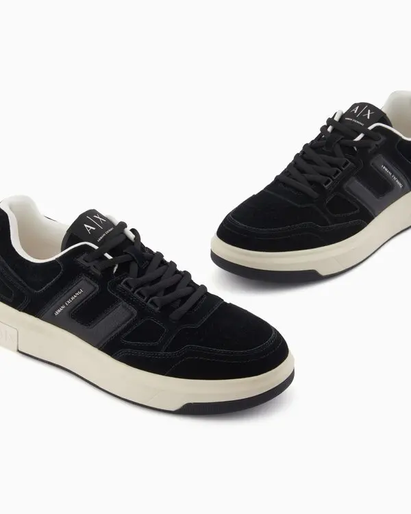 Armani Exchange Technical Fabric Sneakers