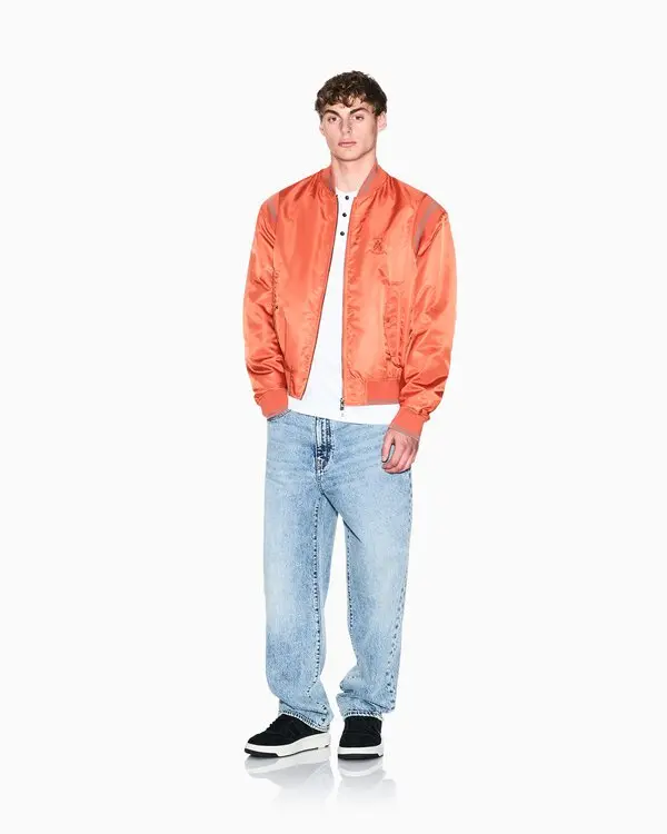 Armani Exchange Loose Fit Denim Wash Basic Jeans