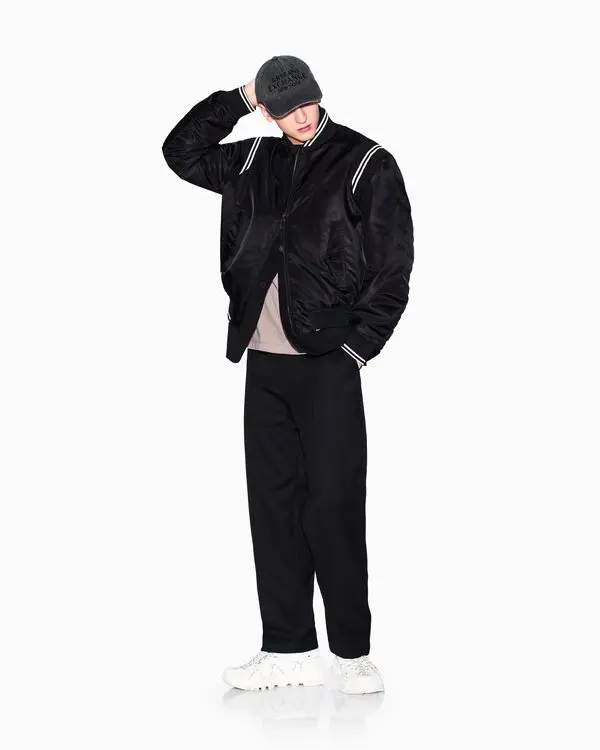 Armani Exchange Satin Bomber Blouson