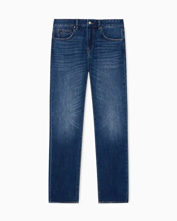 Armani Exchange Slim Fit Jeans In Comfort Denim