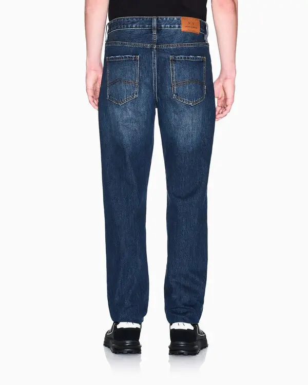 Armani Exchange Slim Fit Jeans In Comfort Denim